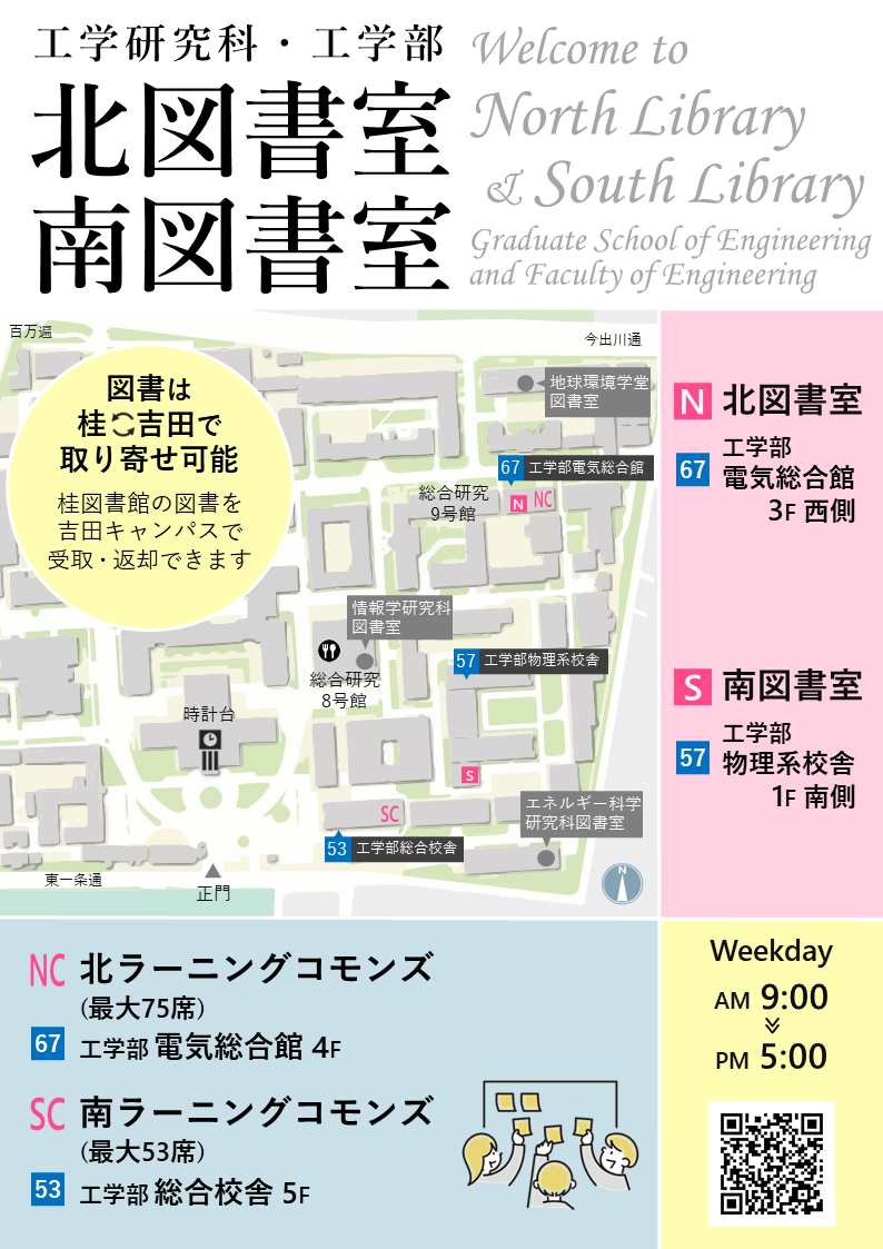 [The North/South Libraries] Welcome to North/South Libraries of Yoshida ...